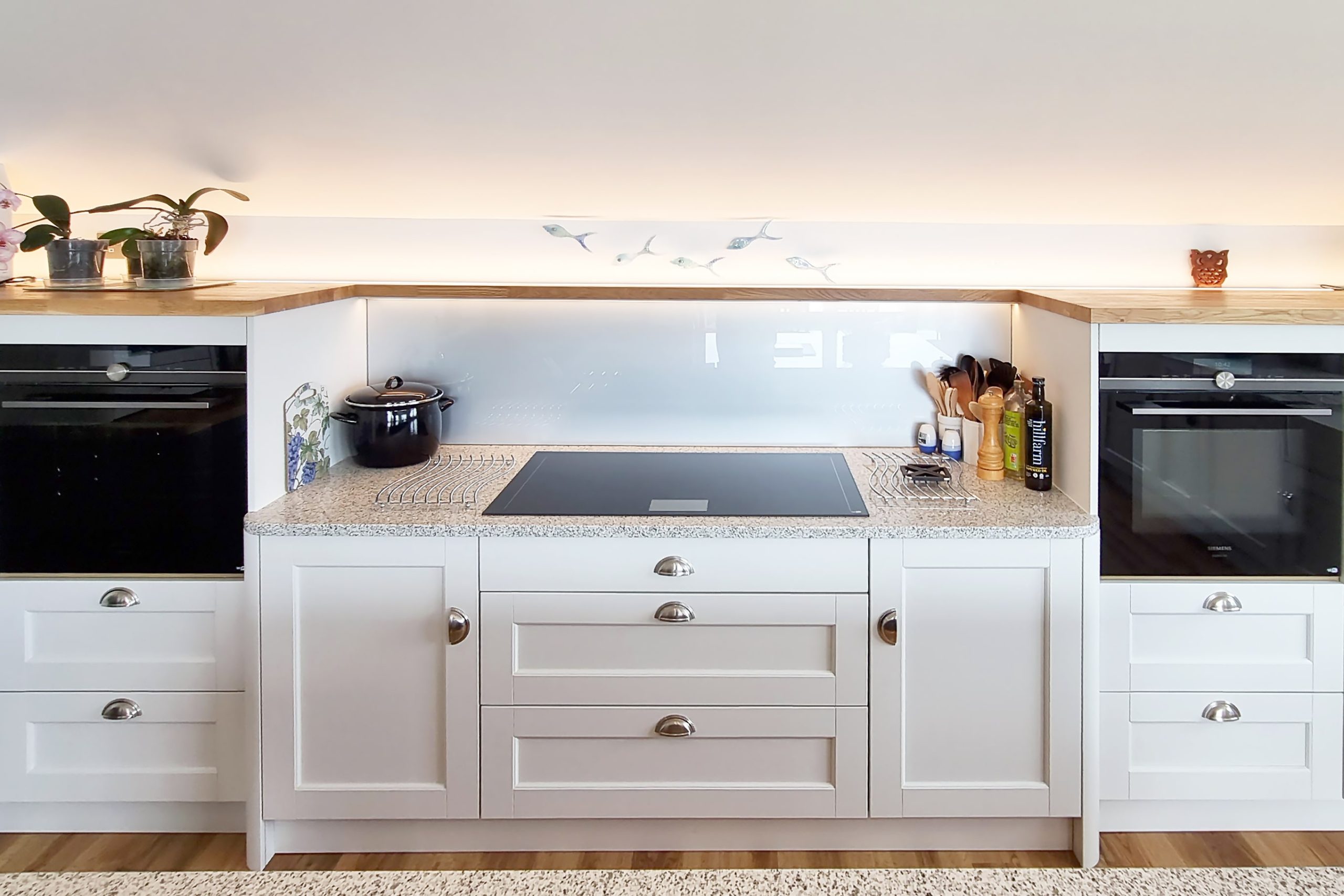 White Shaker Kitchen- Now Kitchens- Luxury Kitchens Cornwall