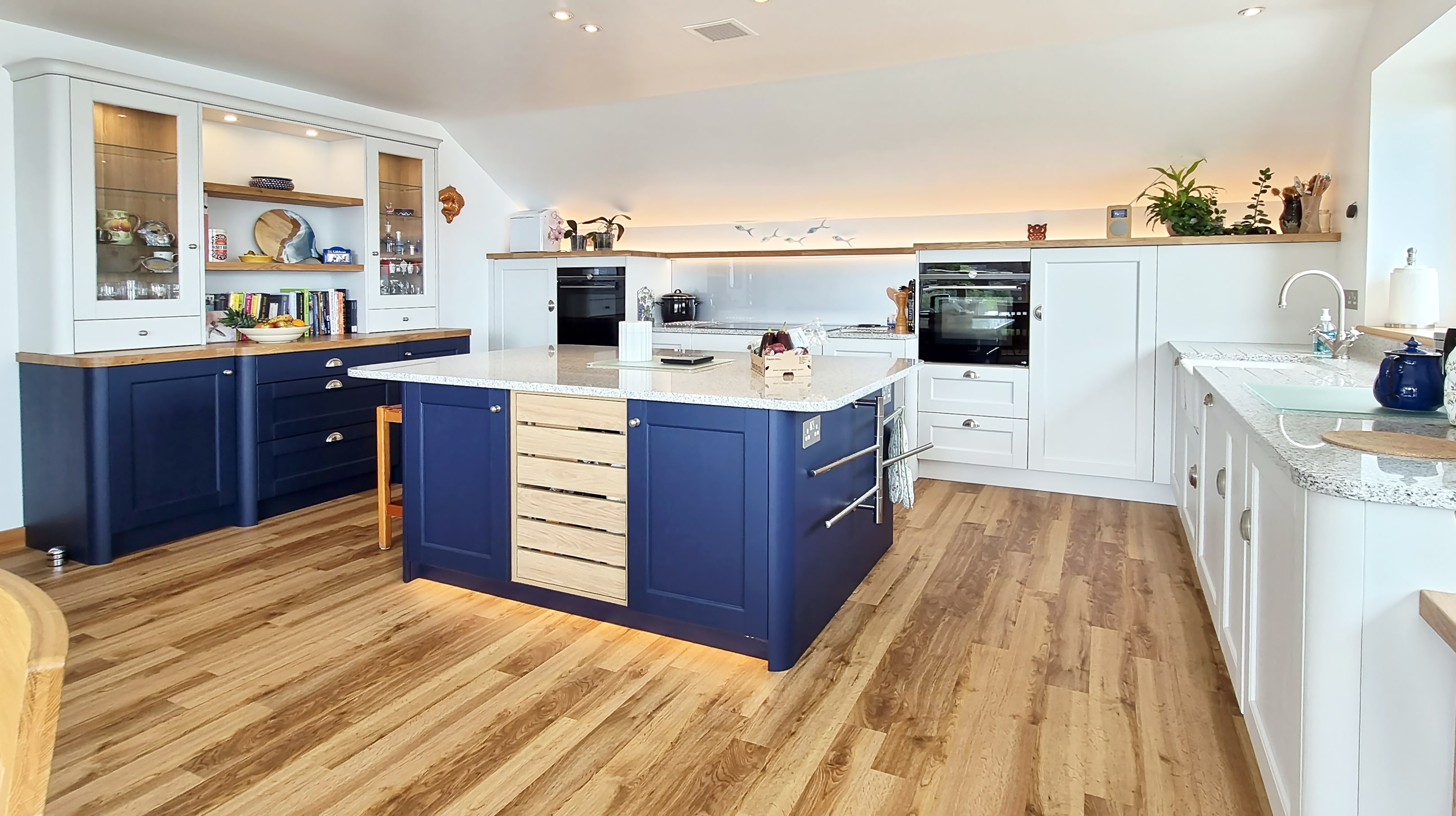 White Shaker Kitchen- Now Kitchens- Luxury Kitchens Cornwall